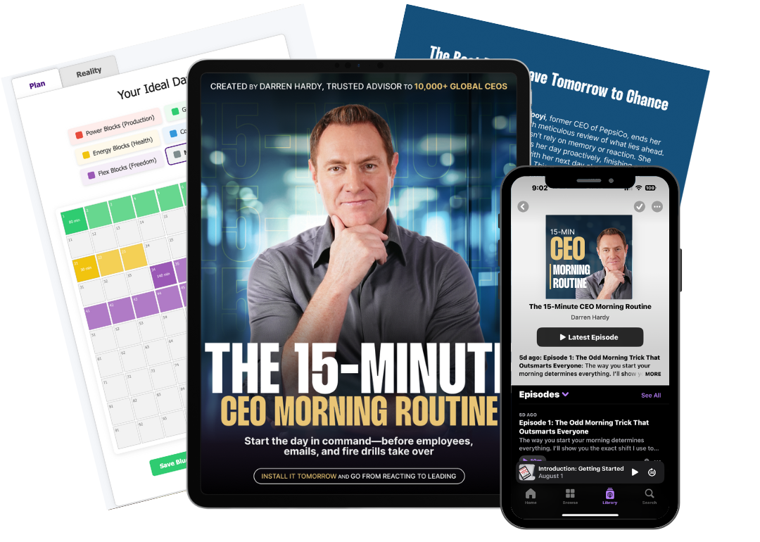 15-Minute CEO Morning Routine